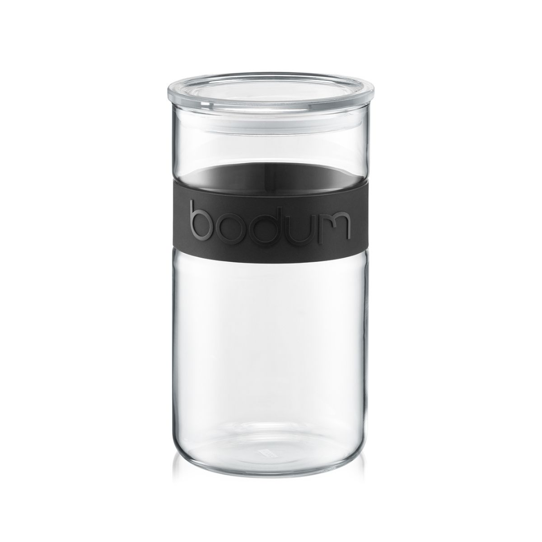 Presso Storage Jar, 2.0L/68oz - Black – Garden Barn, Inc. Housewares