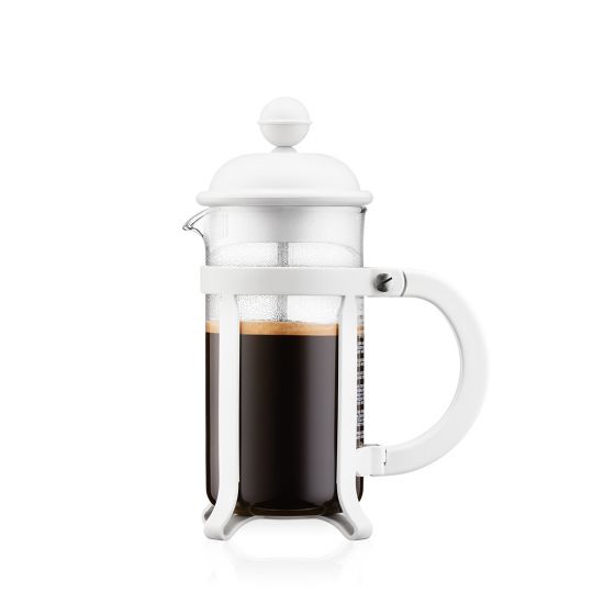 Java French Press Coffee Maker 3 Cup, 0.35L/12oz - Off White – Garden ...